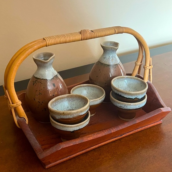 Dining | Vintage Japanese Sake Set Circa 196s Mid Century | Poshmark